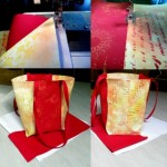 Painting a Stylish Mixed Media Tote Bag