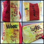 Painting a Stylish Mixed Media Tote Bag